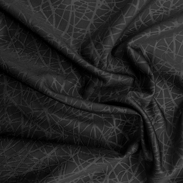 Embroidered Spandex Pleather - Sold by the yard – Elotex Fabric