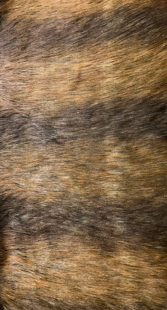 New Brown Wolf Long Hair Faux Fur - Sold by the Yard – Elotex Fabric