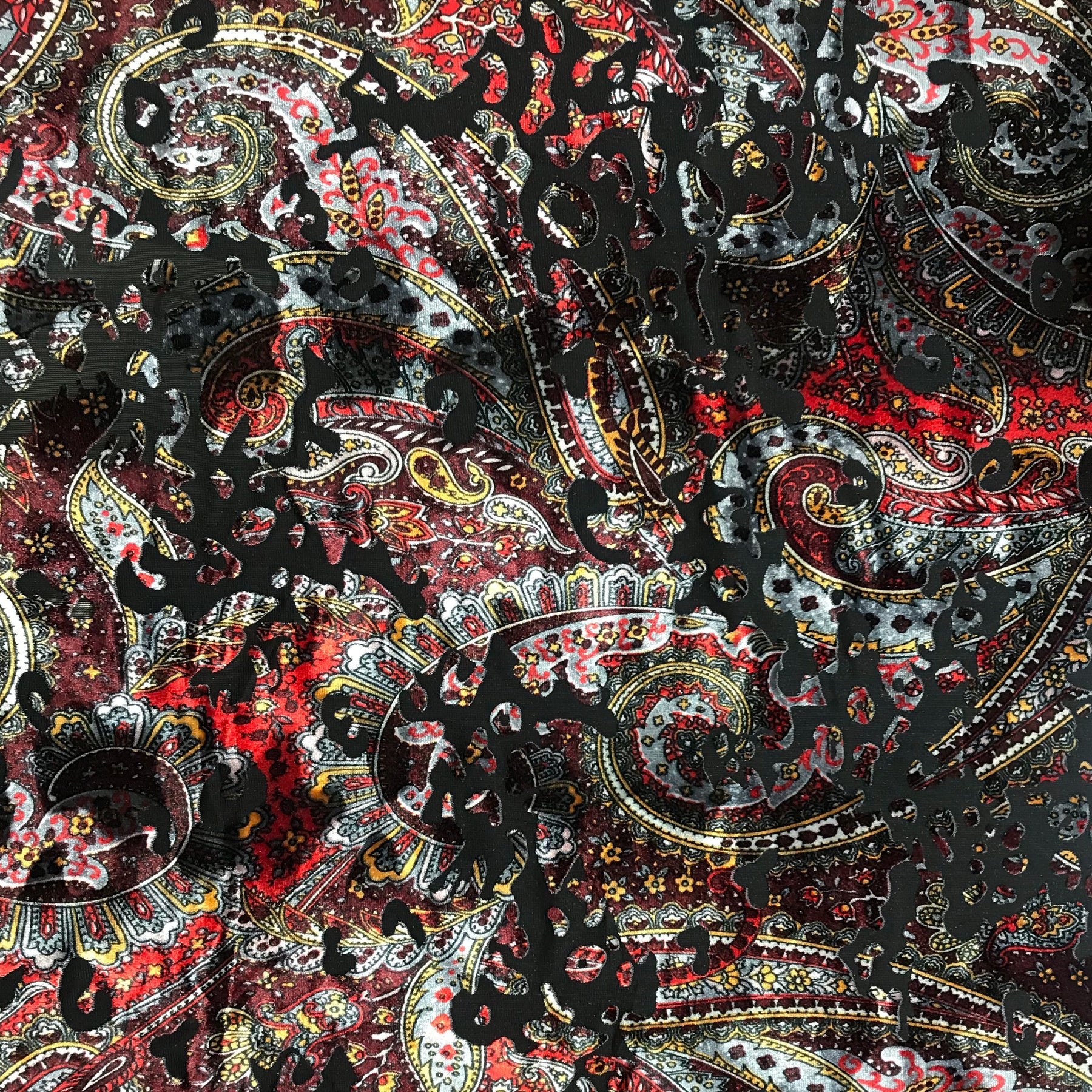 NEW ARRIVALS // BURNOUT VELVET – Elotex Fabric