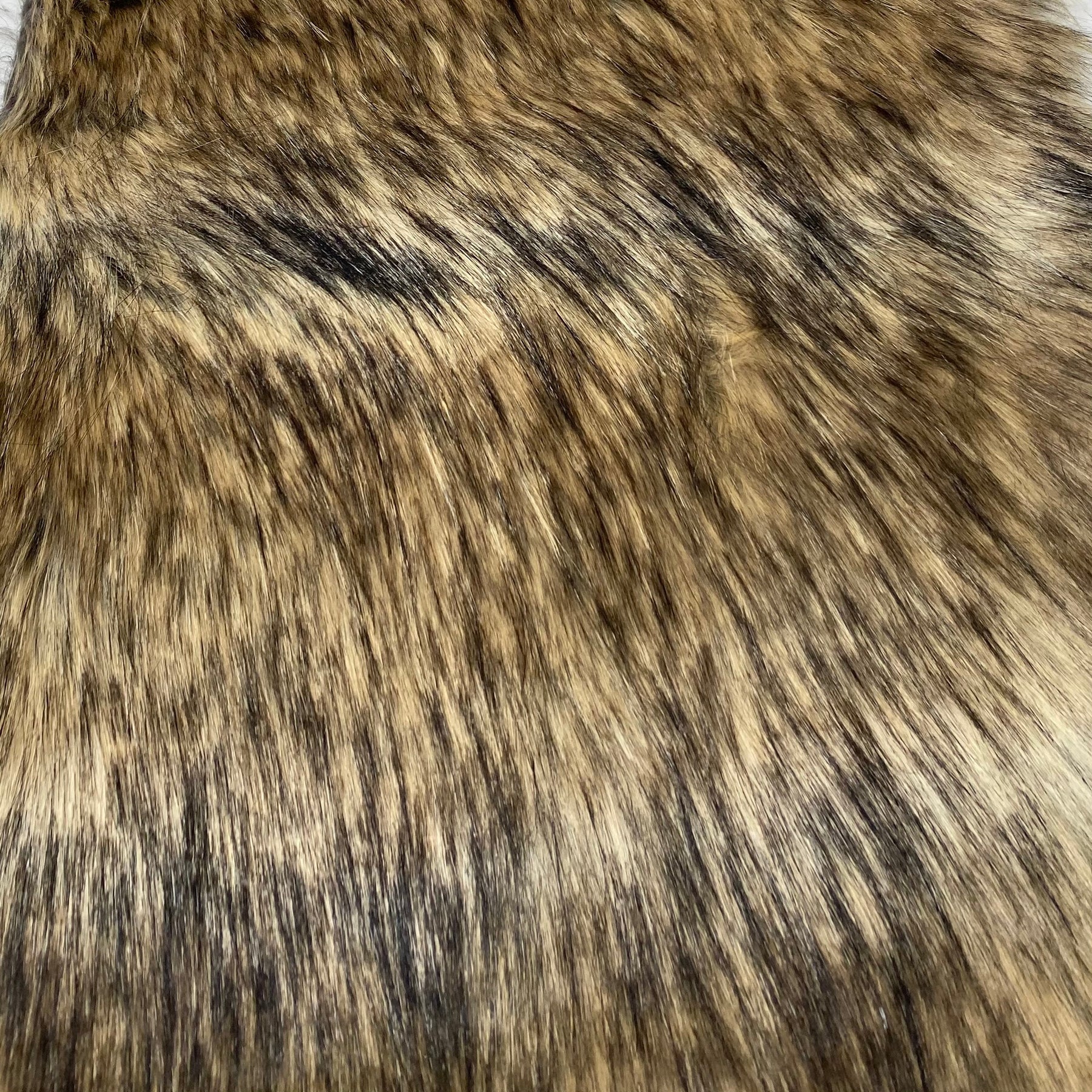 California Coyote Multi Faux Fur- Sold by the yard – Elotex Fabric